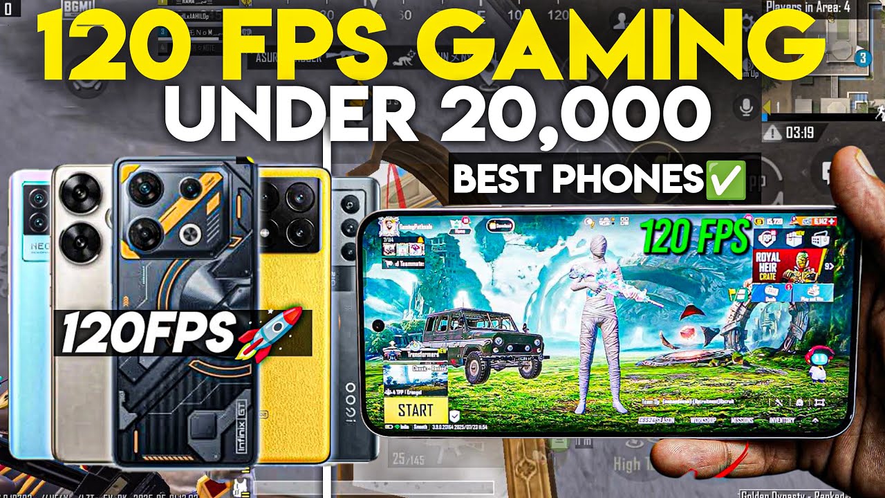 Best 120FPS Gaming Phone Under ₹20,000 in 2025 🔥 | Top Budget Gaming ...