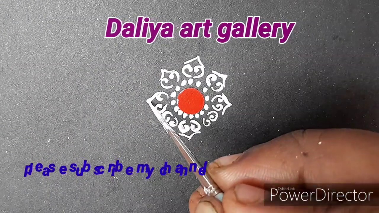 Bridal kalka art. So simple and easy kalka design. Bengali wedding ...