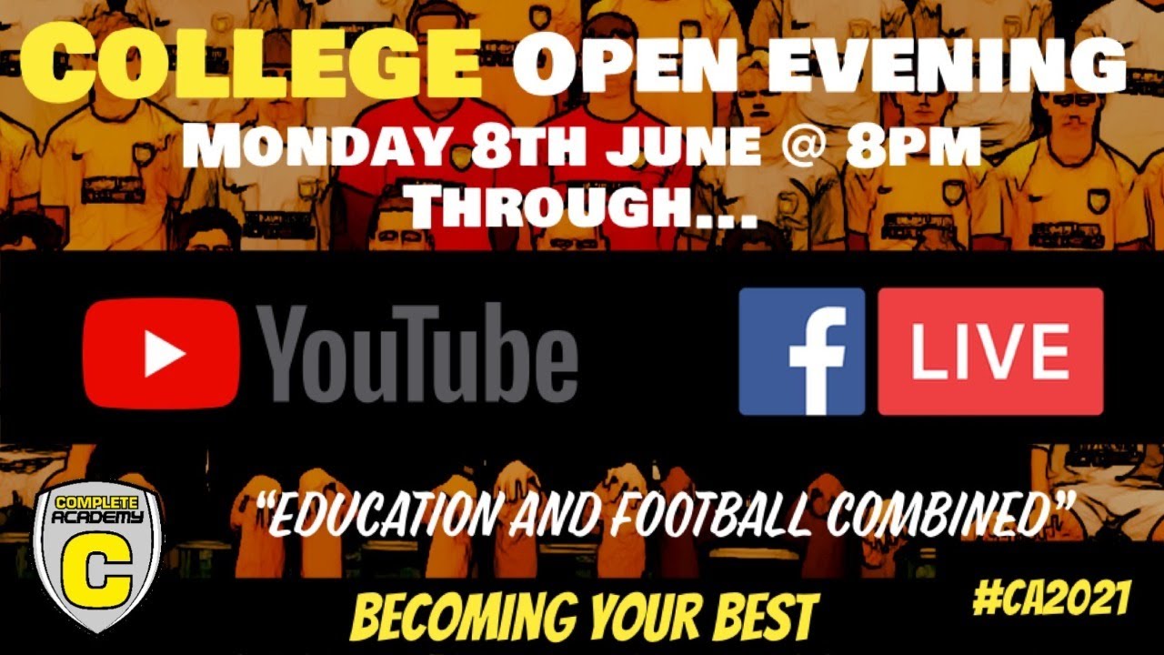 College Open Evening 2020 - YouTube