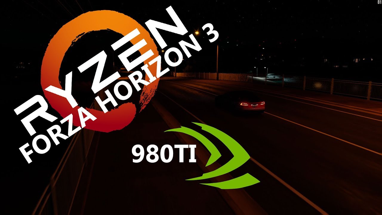 Forza Horizon 3 Graphics/framerate test on ultra (GTX 980ti/ryzen7 1700 ...