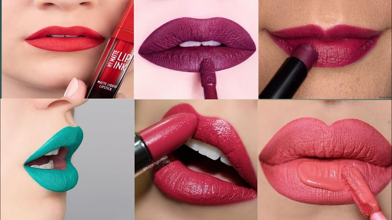 40 Girls Lip Color Names In English|Lips Color Names And Picture - YouTube