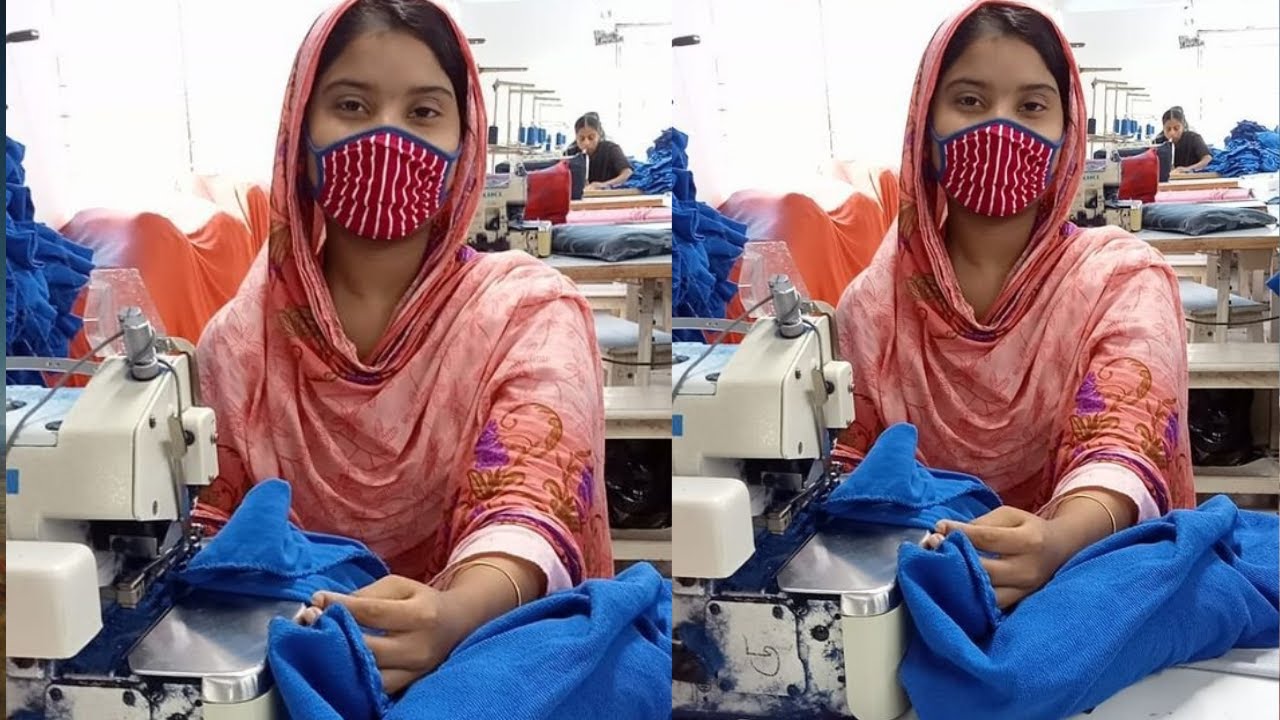 Side Seam Operation . Capacity 115 pcs/ Hr. - YouTube