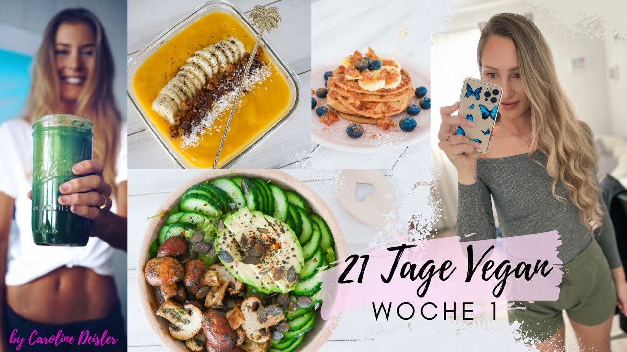 21 TAGE VEGAN🌱 #1| Food Diary | Werde ich es durchziehen? | 21 Days ...