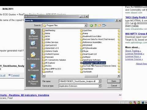 Installation Video - StockQuotes with Analysis