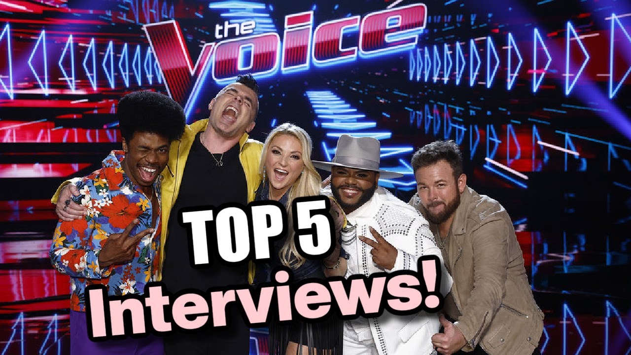 THE VOICE 25 Finale Top 5 Interviews! - YouTube