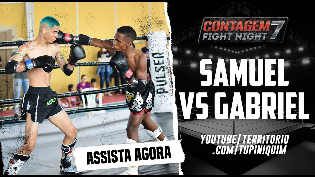 Samuel vs Gabriel - Contagem Fight Night 7 - YouTube