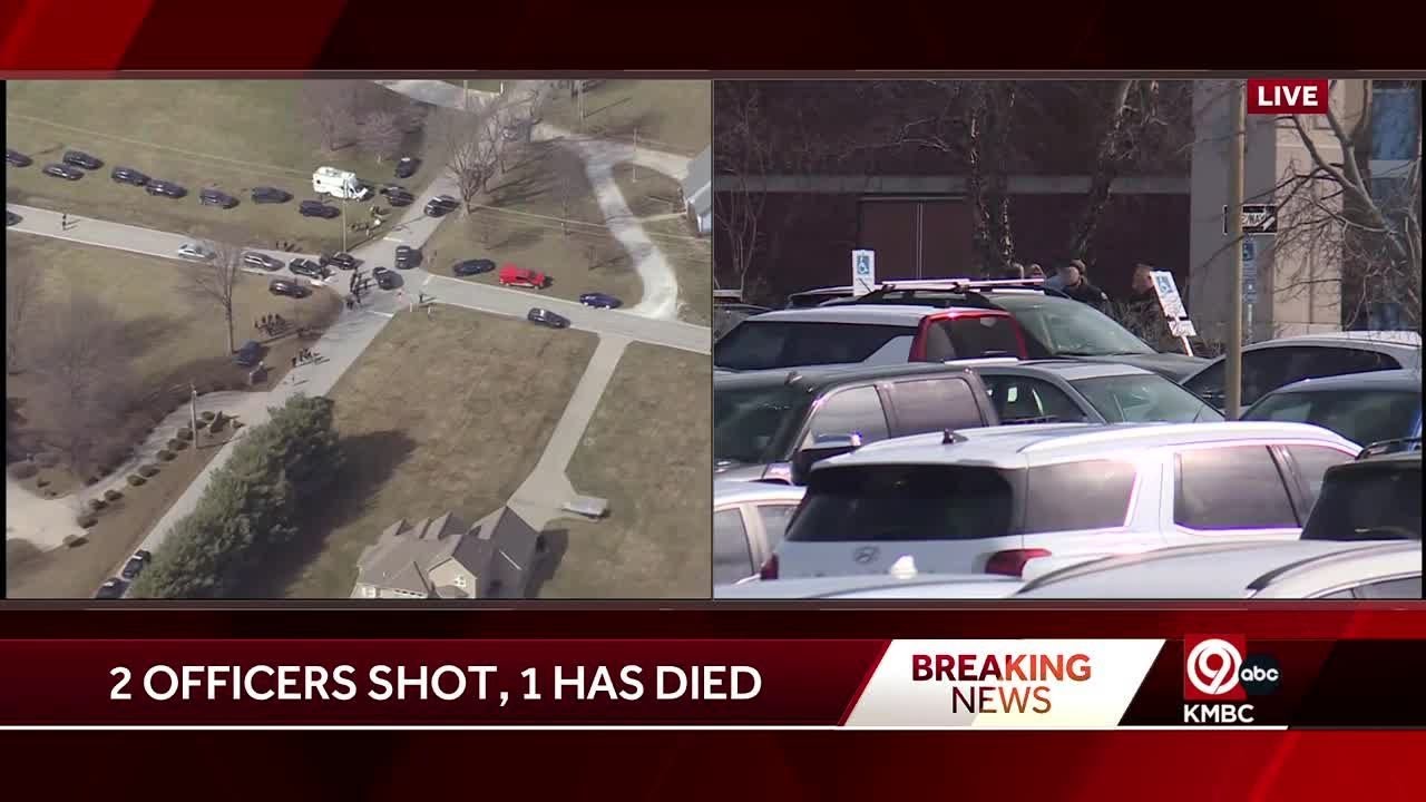 Independence Police officer killed, another injured in shooting - YouTube