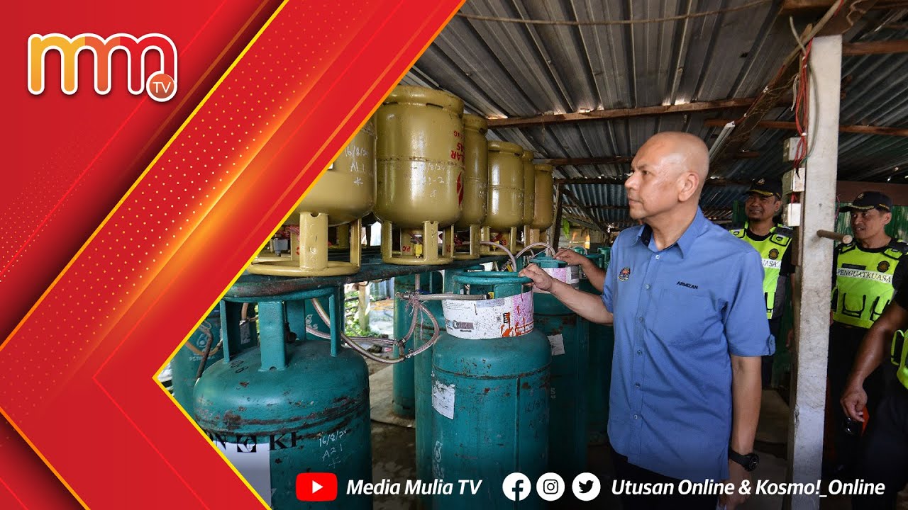 KPDN tumpaskan sindiket simpan, edar LPG secara haram - YouTube