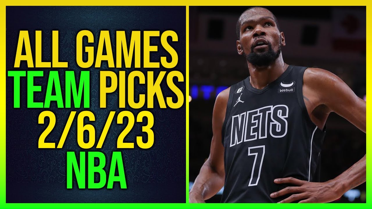 Free NBA Picks Today NBA Picks and Predictions 2/6/23 Basketball ...