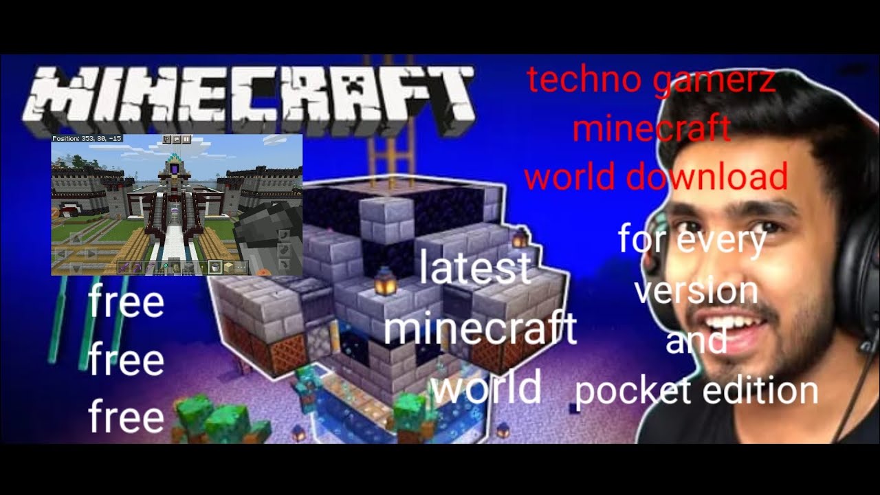 How to download techno gamerz minecraft world download। GAMERZ Icon ...