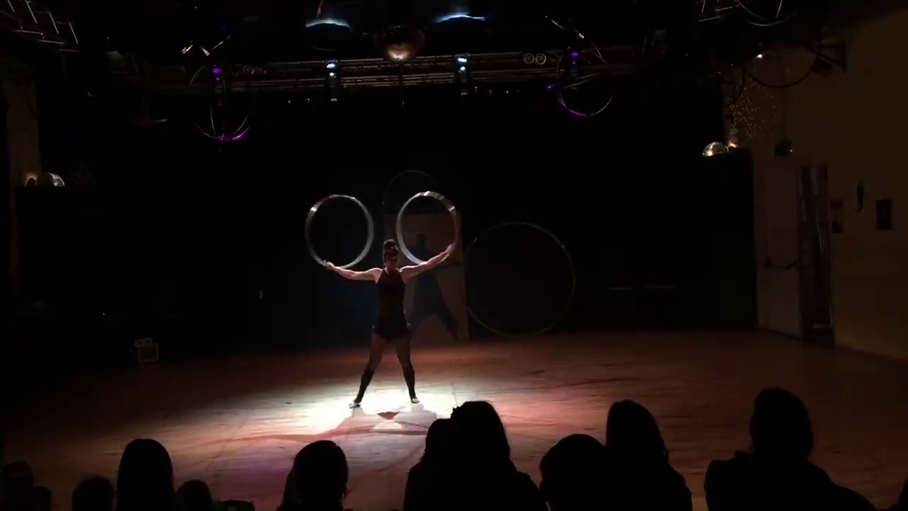 Paola Berton Hula Hoop performance @ Get the Ring - Switzerland - YouTube