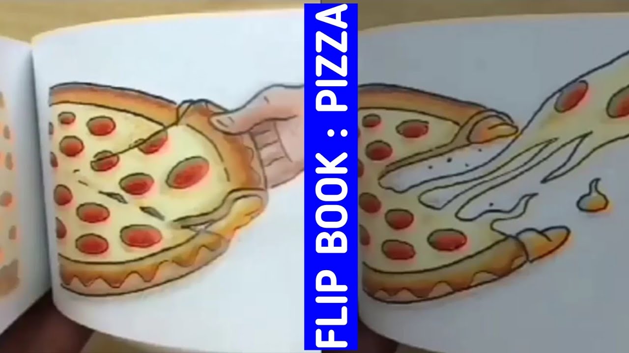 Flipbook | pizza #01 #flipbook - YouTube