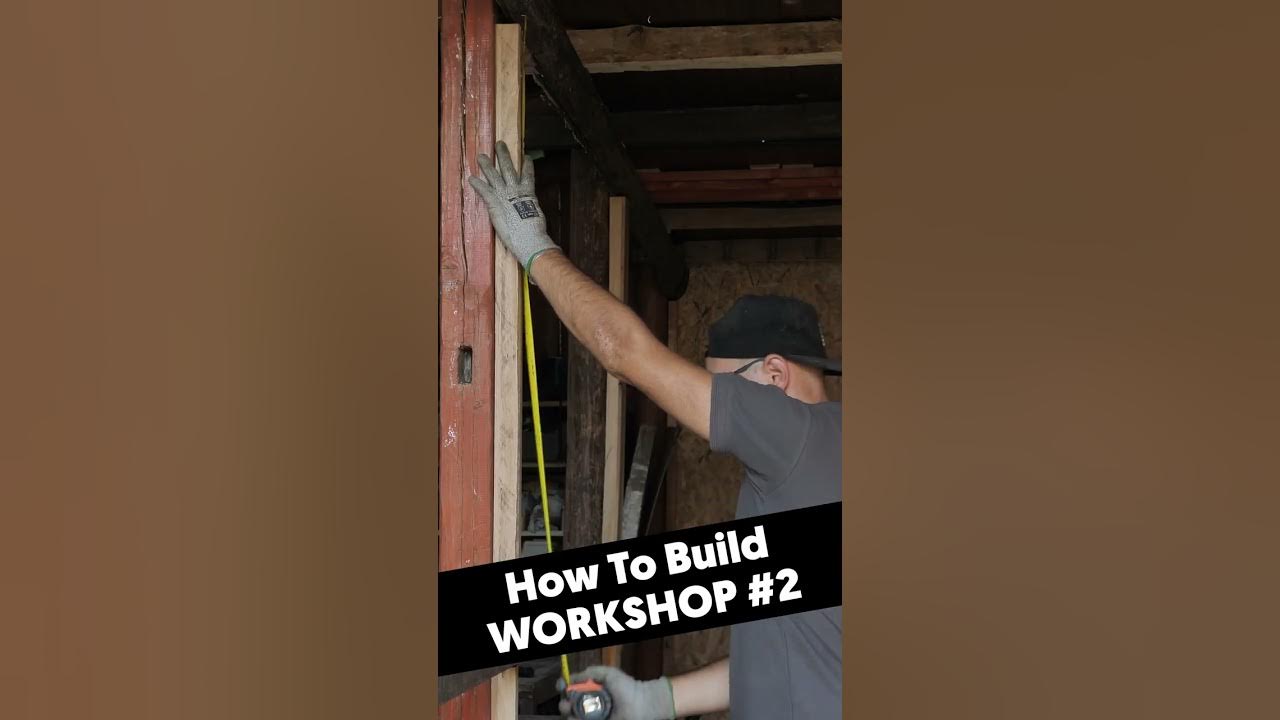 Things I Learned Building a Wood Workshop in 30 Days - YouTube