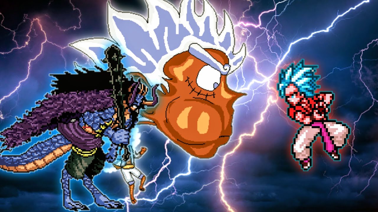 Hybrid Kaido Form V2(New) & TC Luffy OP Buff VS Gogeta OP(All Form) in ...