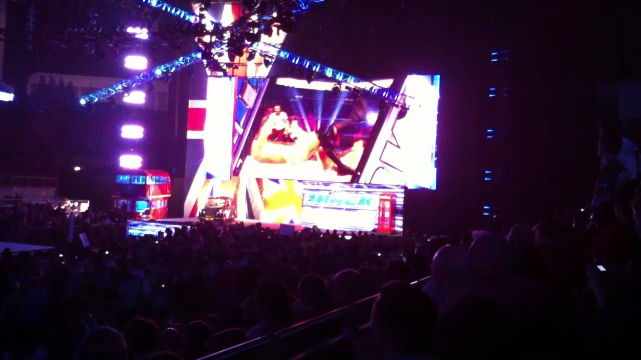 WWE Smackdown Intro 17/4/2012 O2 Arena London - YouTube
