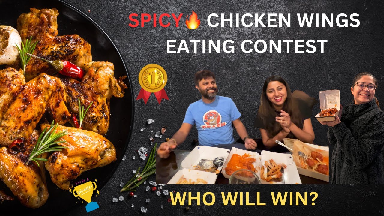CHICKEN WINGS EATING CHALLENGE ft. @sonalslifestylelounge | WINNER GETS ...