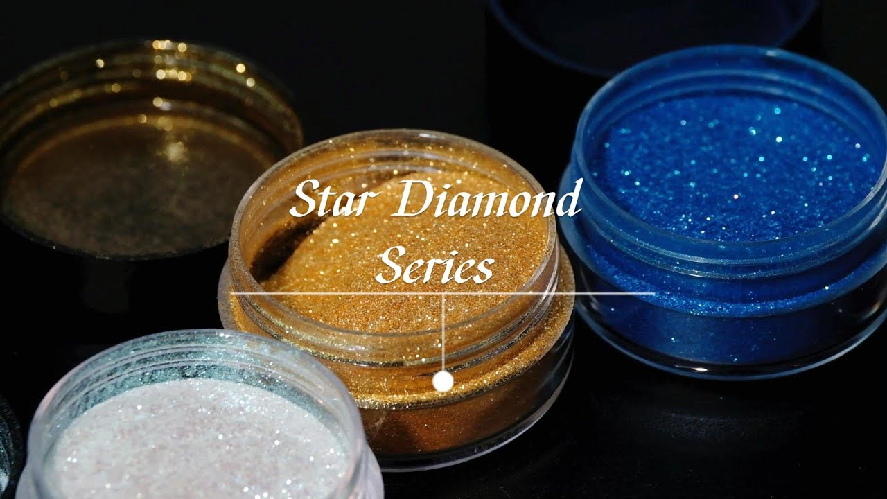 Release of new pearlescent pigments- Star Diamond Series⭐️💎 - YouTube