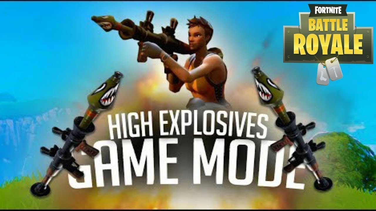 My Best streak in High Explosive v2 Fornite - YouTube