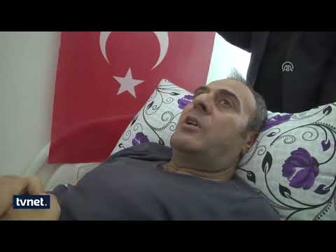 Mardinli 15 Temmuz gazisi taburcu oldu, böyle karşılandı