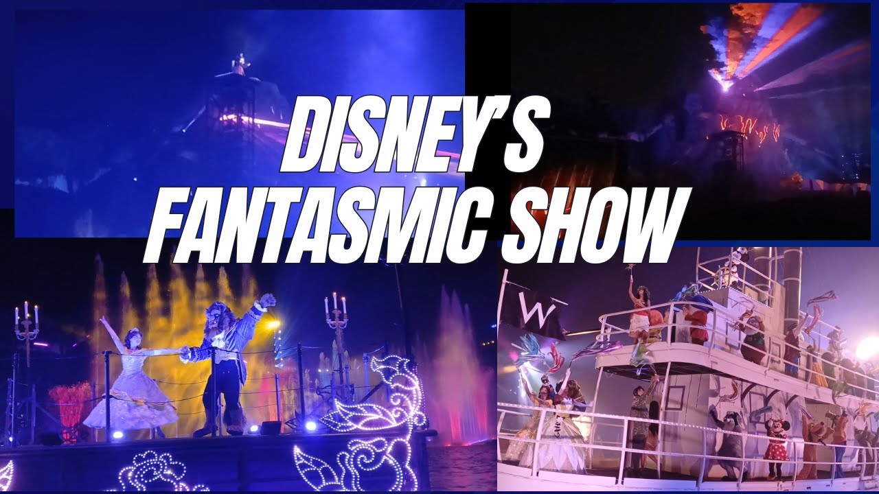 Disney's Fantasmic Show at Hollywood Studios/ So much fun! - YouTube