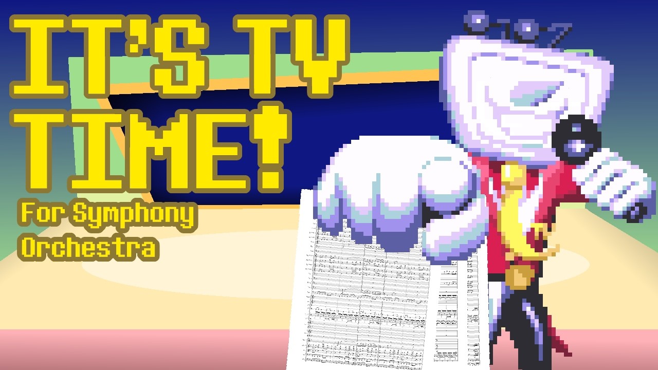 IT'S TV TIME! - Deltarune | Orchestral Cover - YouTube