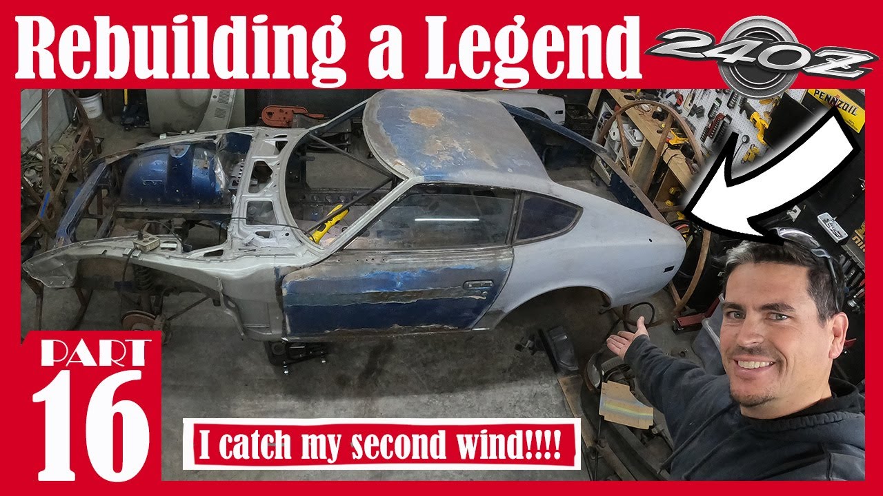 240z Build (Part 16) Complex Metal Fab/Repair broken down into steps ...