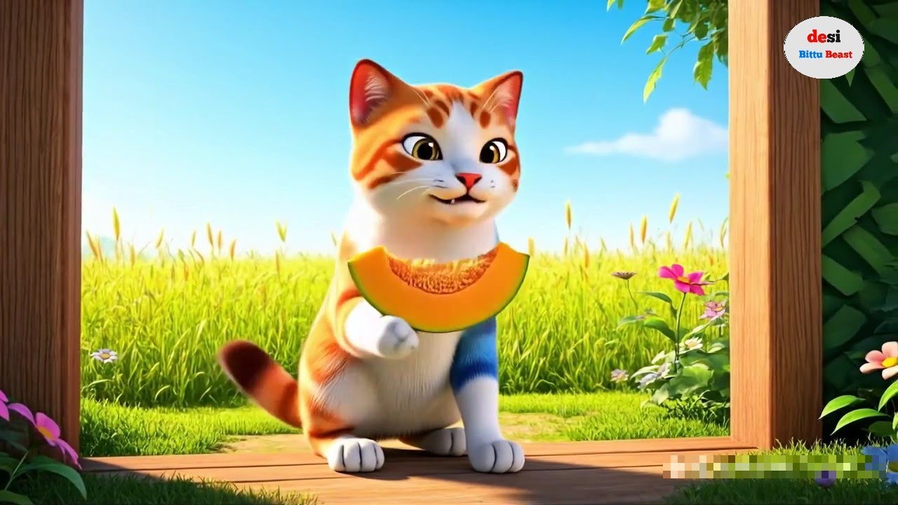 Meow😸 Meow Billi Cartoon Video | Cat 🐱 Mama Cartoon Video | बिल्ली का ...