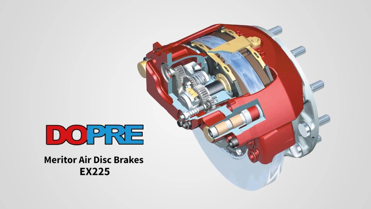 Meritor EX225 Radial type & Axiel type - YouTube