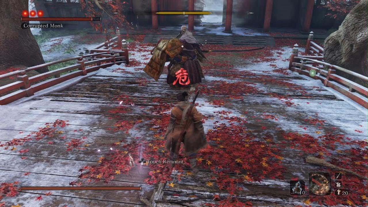 Sekiro: Shadows Die Twice, True Monk Damageless - YouTube