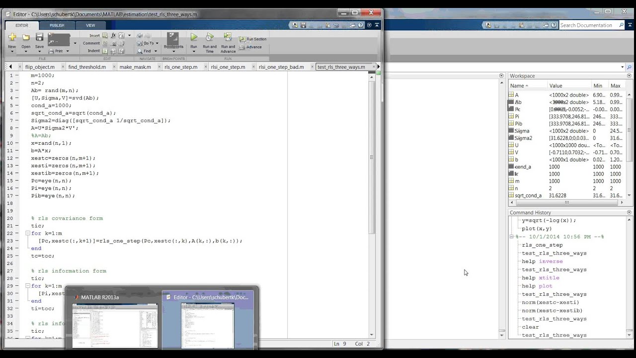 rls example - YouTube