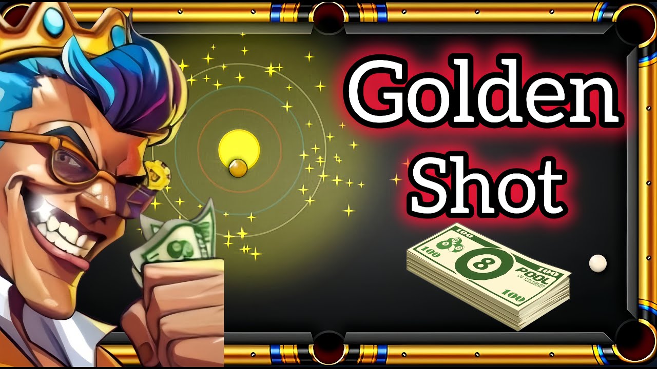 GOLDEN SHOT EN 8 BALL POOL - YouTube