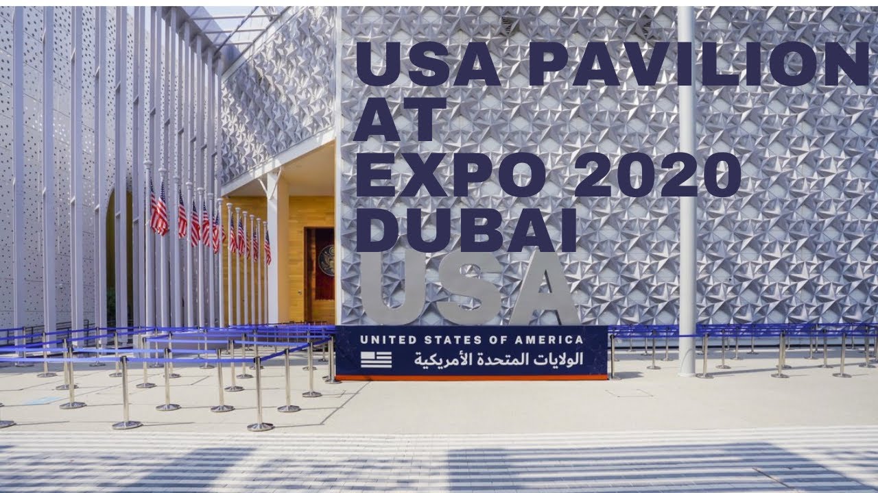 USA pavilion. From SpaceX Rocket to Mars Rover, see it at the Expo 2020 ...