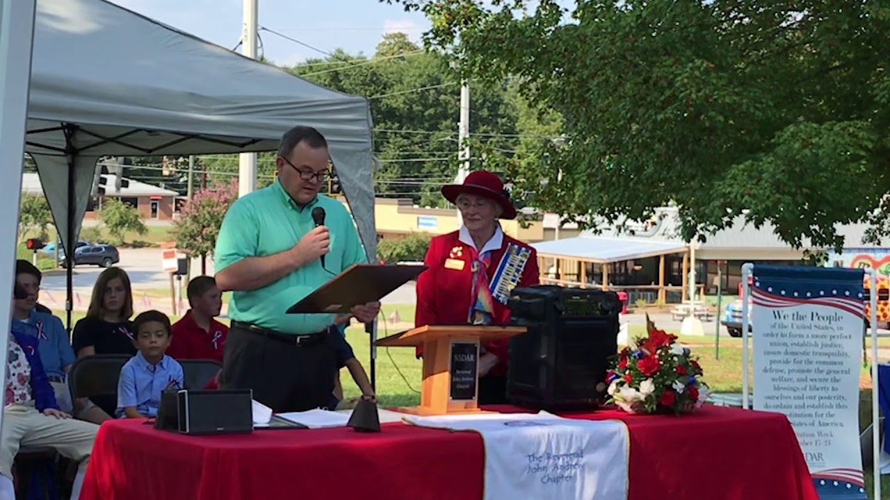 Constitution Week Proclamation - YouTube