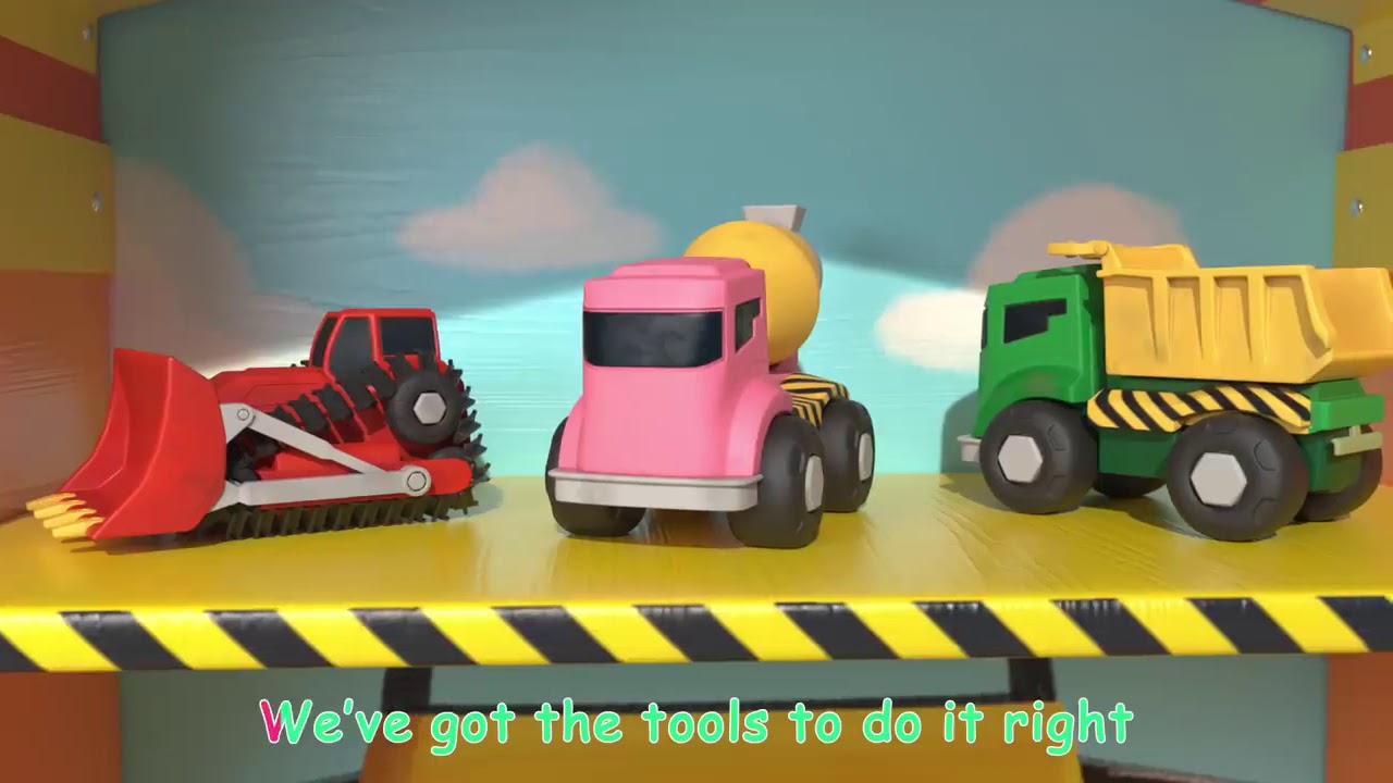 Construction Vehicles Song | CoComelon Nursery Rhymes & Kids Songs ...