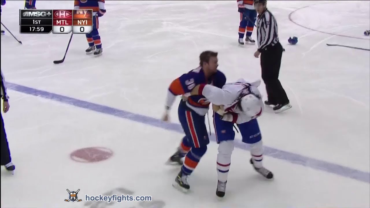 George Parros vs Eric Boulton Dec 14, 2013 - YouTube