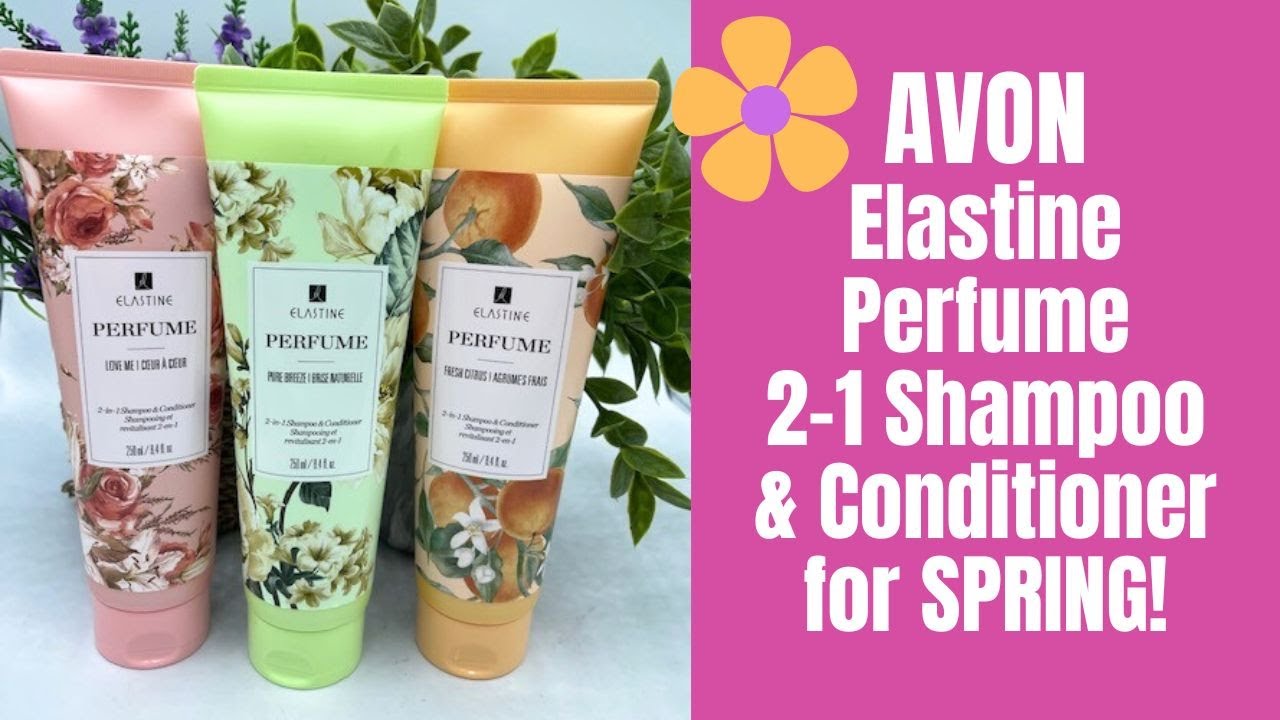 AVON Elastine Perfume 2-in-1 Shampoo & Conditioner! - YouTube