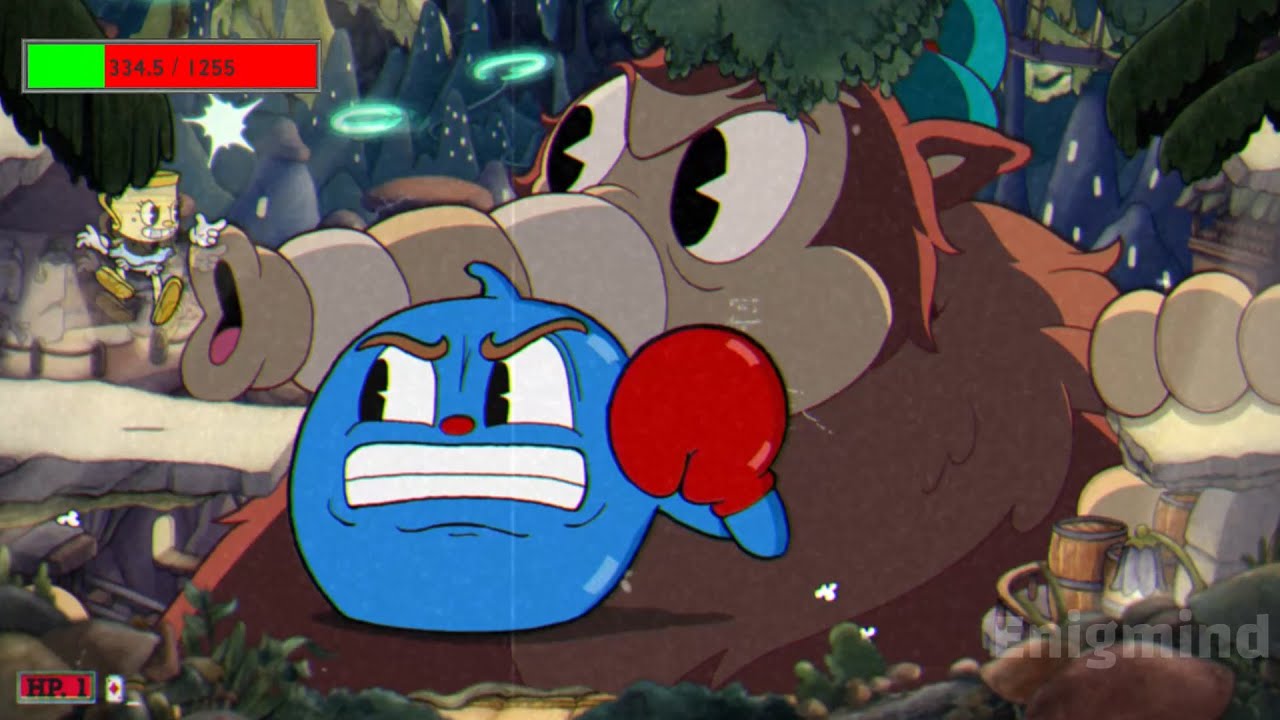 What it looks like Moonshine Mob and Goopy Le Grande together - Cuphead ...