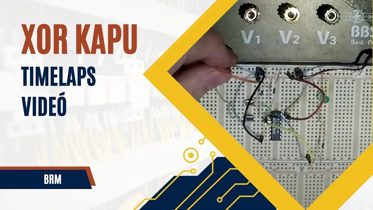 XOR logikai kapu timelaps videó - YouTube