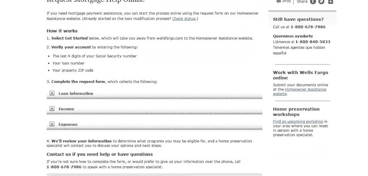 Wells Fargo Loan Modification and Advance Online - YouTube