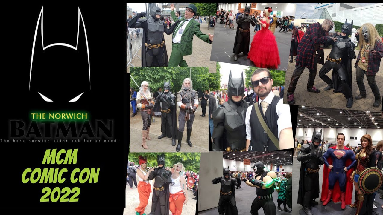 MCM comic-con London 2022 The Norwich Batman - YouTube