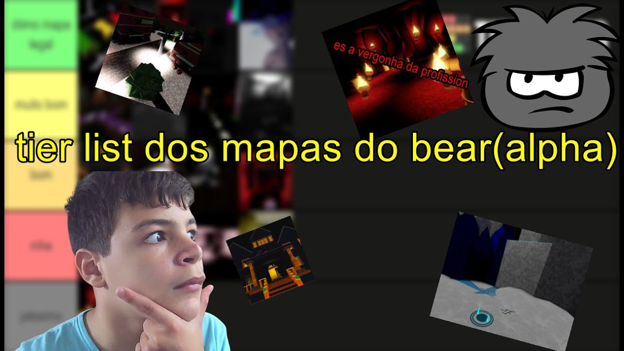 Hankeando todos os mapas do bear alpha. Tierlist - YouTube