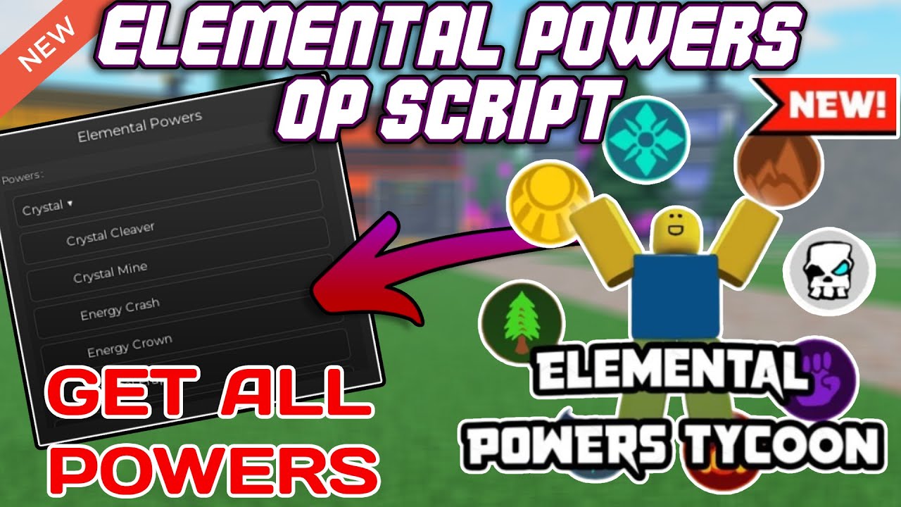 [NEW] Elemental Powers Tycoon OP Script (2025) PASTEBIN - Get All ...