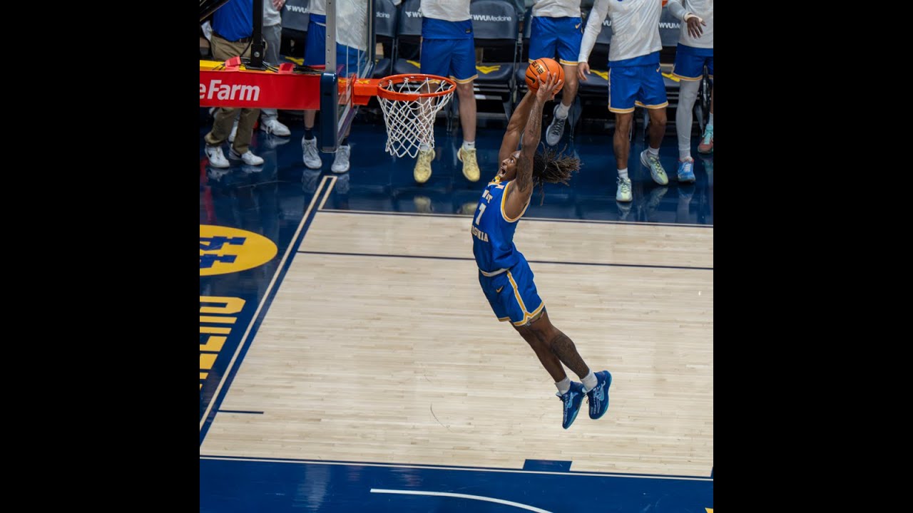 WVU vs Iowa State Javon Smalls dunk 01 19 25 - YouTube