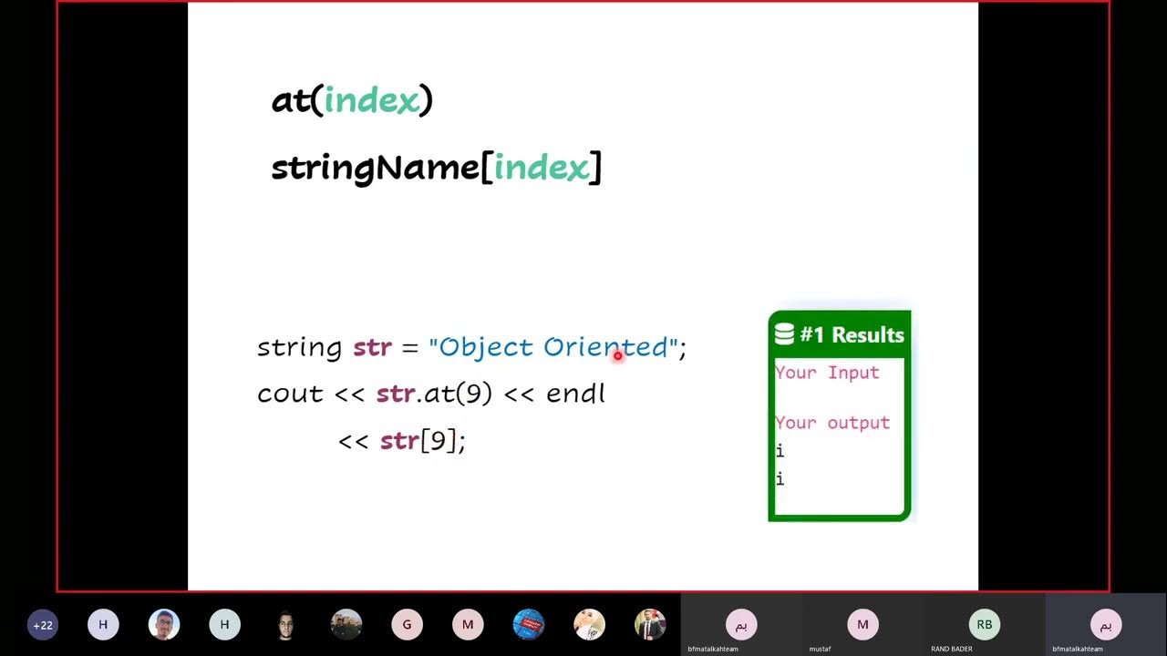 Revision Lab object oriented labs JUST university - YouTube
