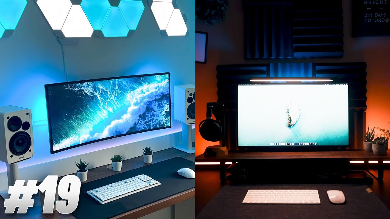10 SETUPS GAMING y MINIMALISTAS para INSPIRARTE | Revisando setups #19 ...