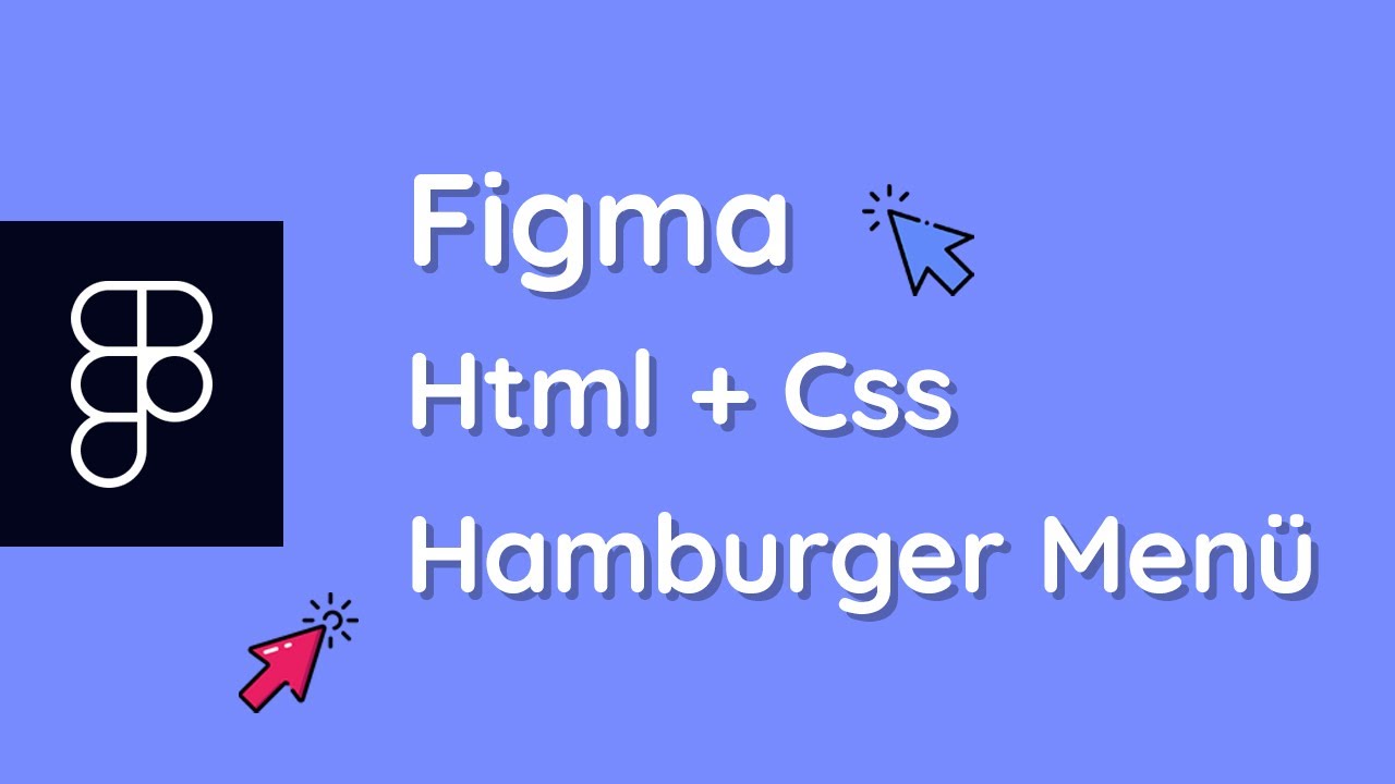 FIGMA & HTML5 & CSS3 - Hamburger Menu Animasyonu - YouTube