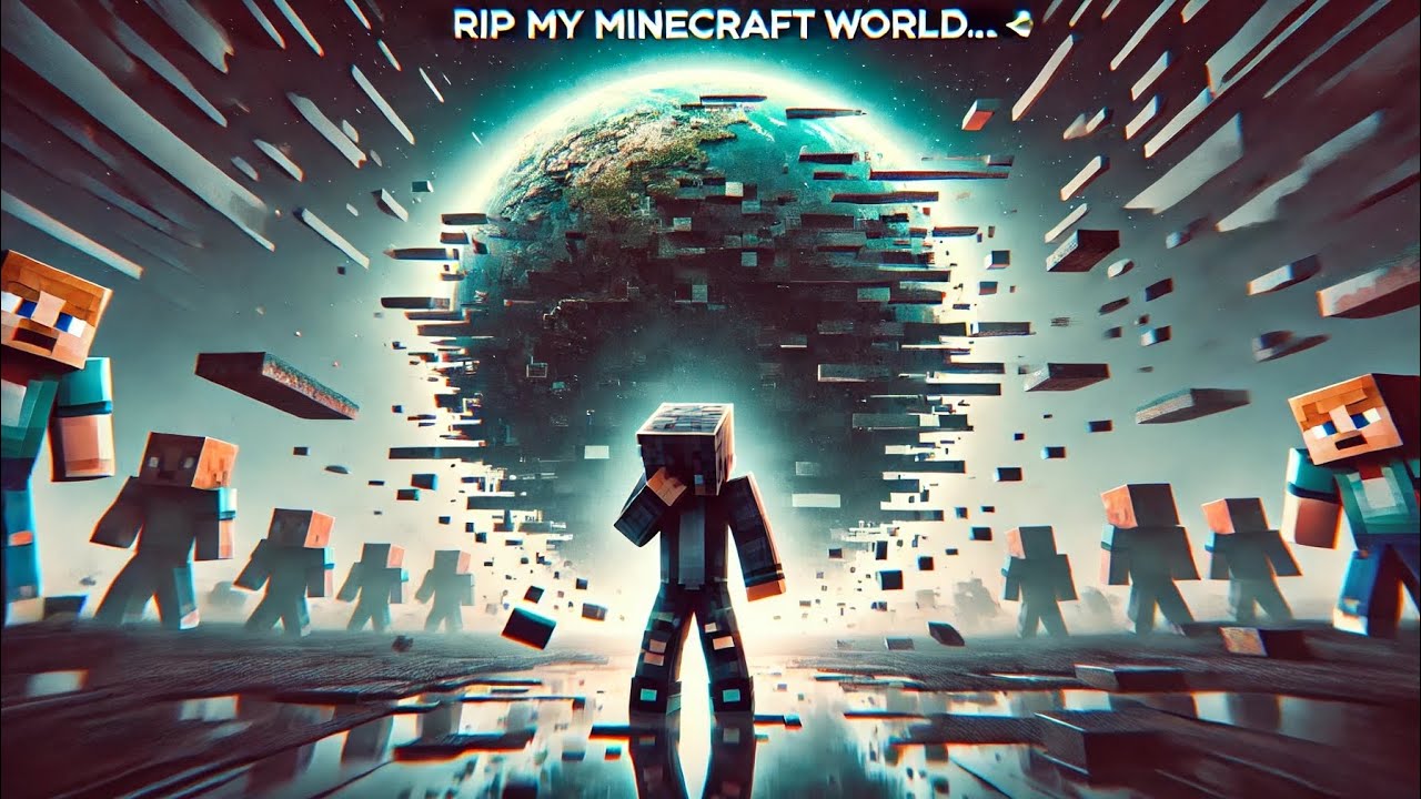 RIP My Minecraft World... Lost Everything After 3 Episodes! 😭 - YouTube