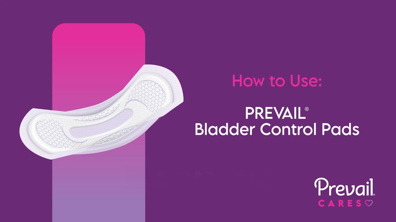Bladder Control Pad Application - YouTube
