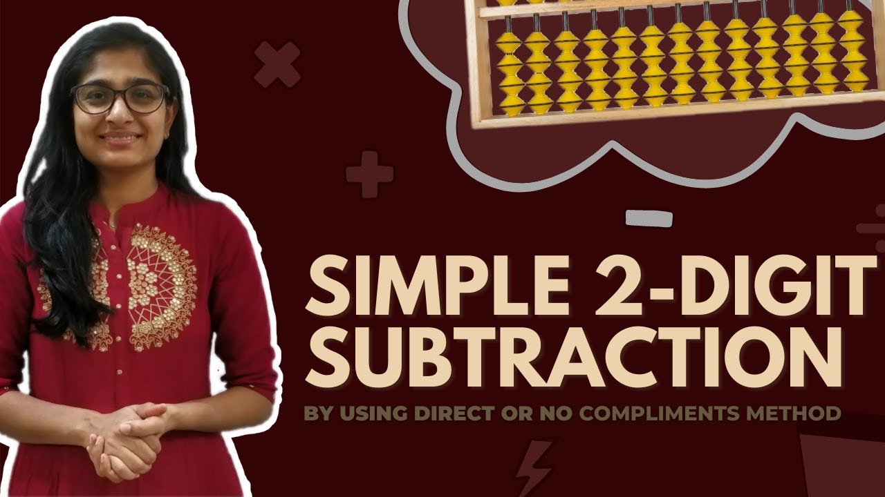 How to Use Abacus for Subtraction | Subtract 2 Digit Number | अबेकस पर ...