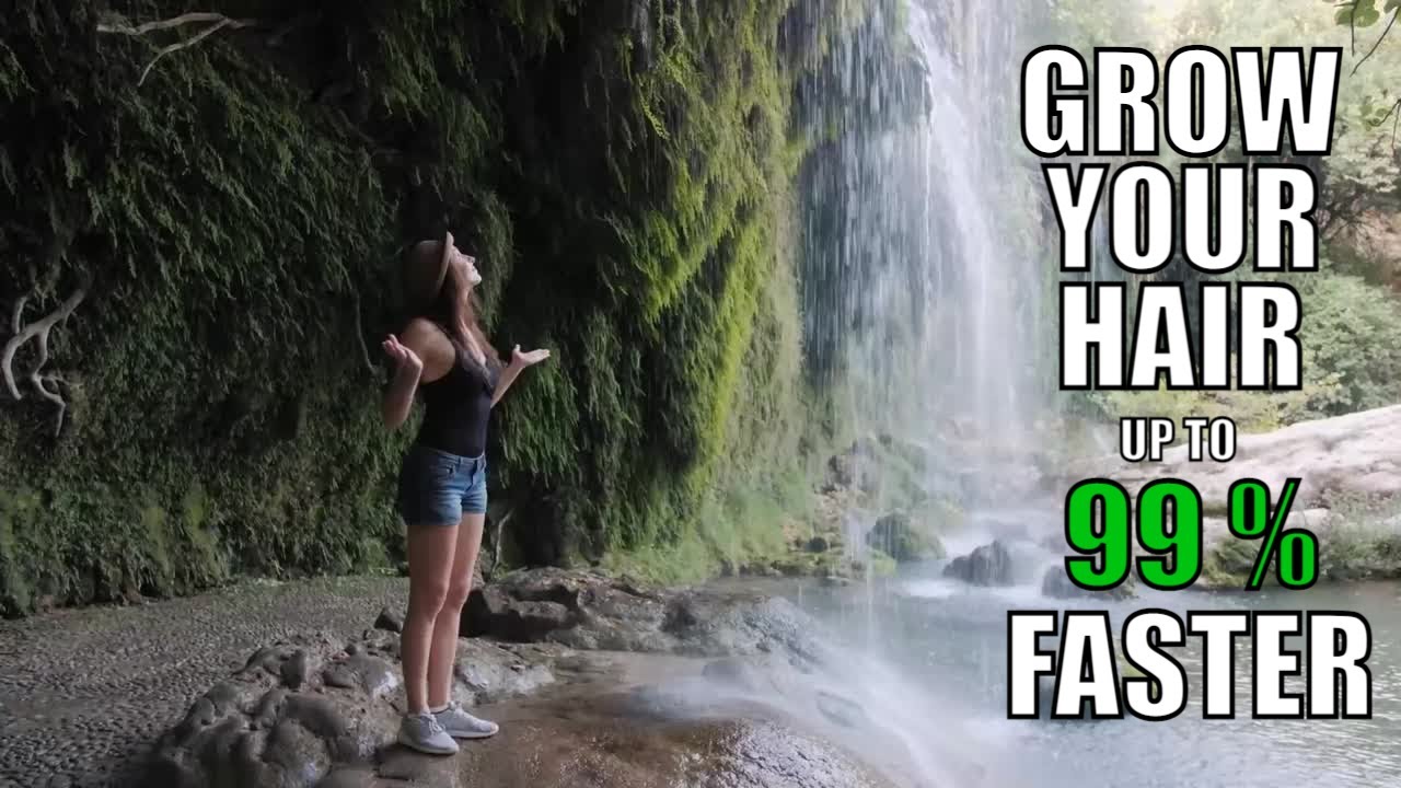 Waterfalls and Do Single Leg Streatches For Faster Growing Hair - YouTube